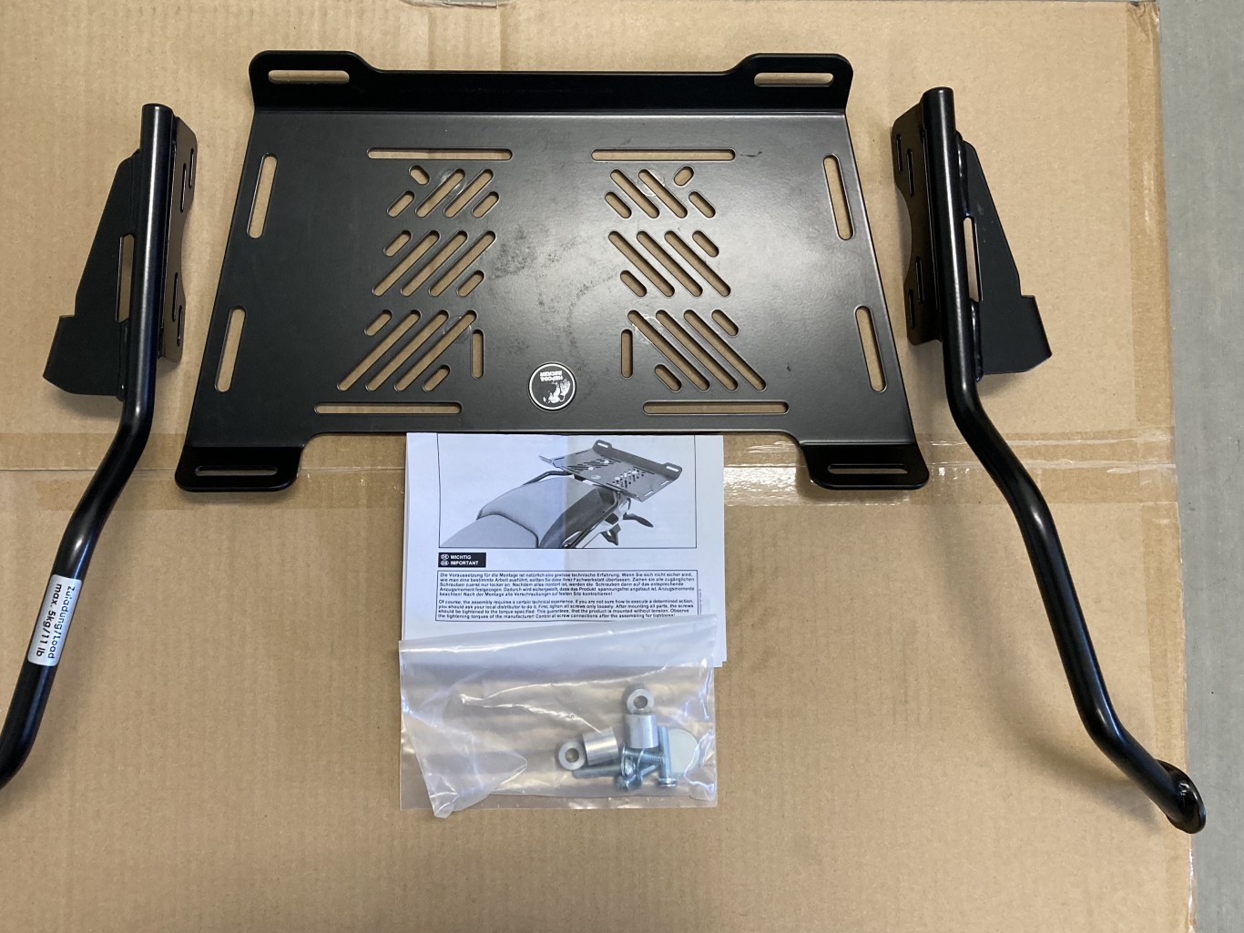 F850 GSA rear rack, footpegs, headlight guard for sell in US. - Items ...